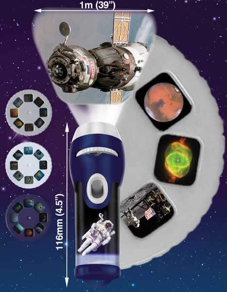 Brainstorm Space Torch Projector STEM Toy for Children Ages 3 and Up ...