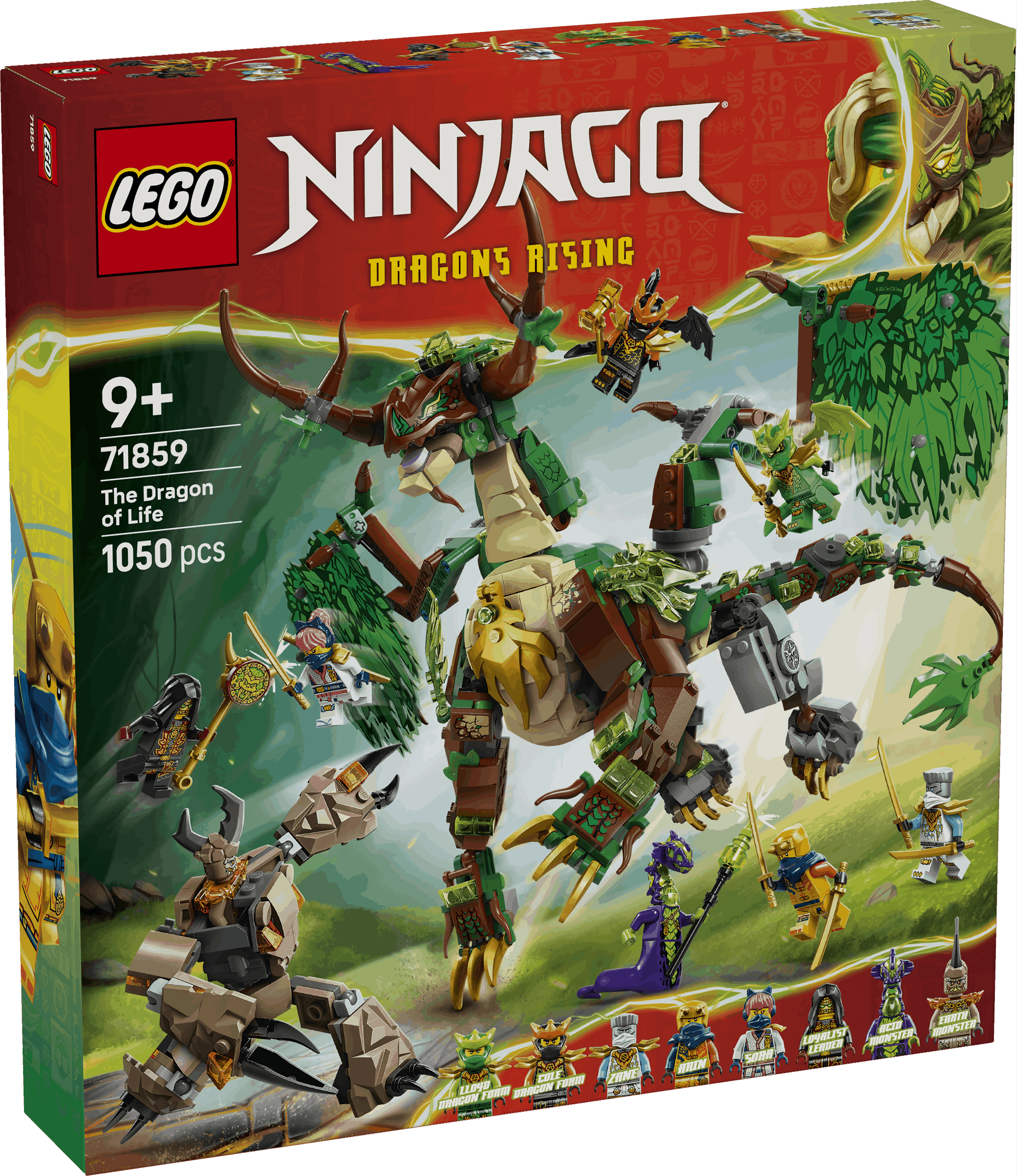Lego Ninjago 71859 The Dragon of Life Figure Ninja Toy for Ages 9 & Up ...