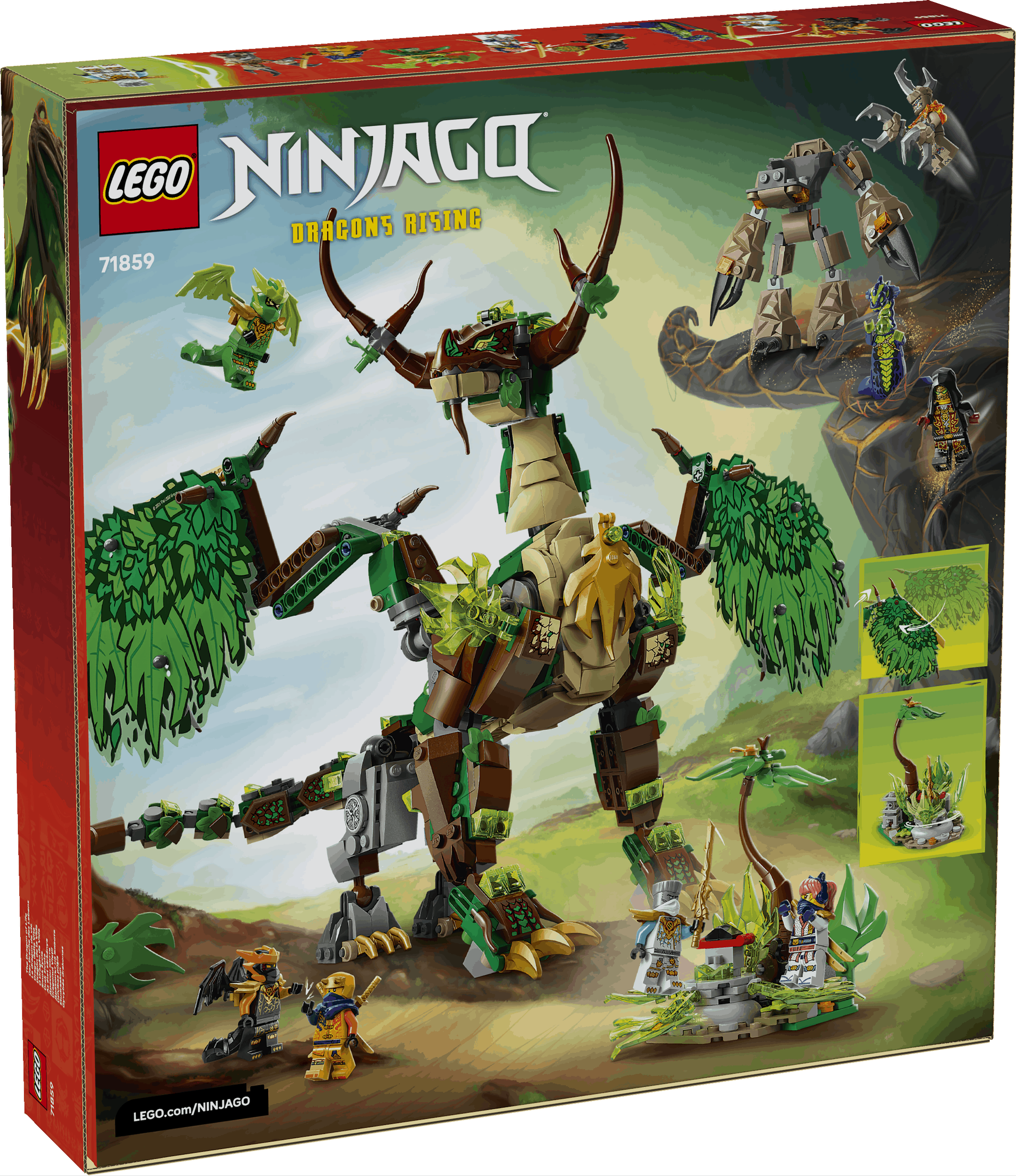 Lego Ninjago 71859 The Dragon of Life Figure Ninja Toy for Ages 9 & Up ...
