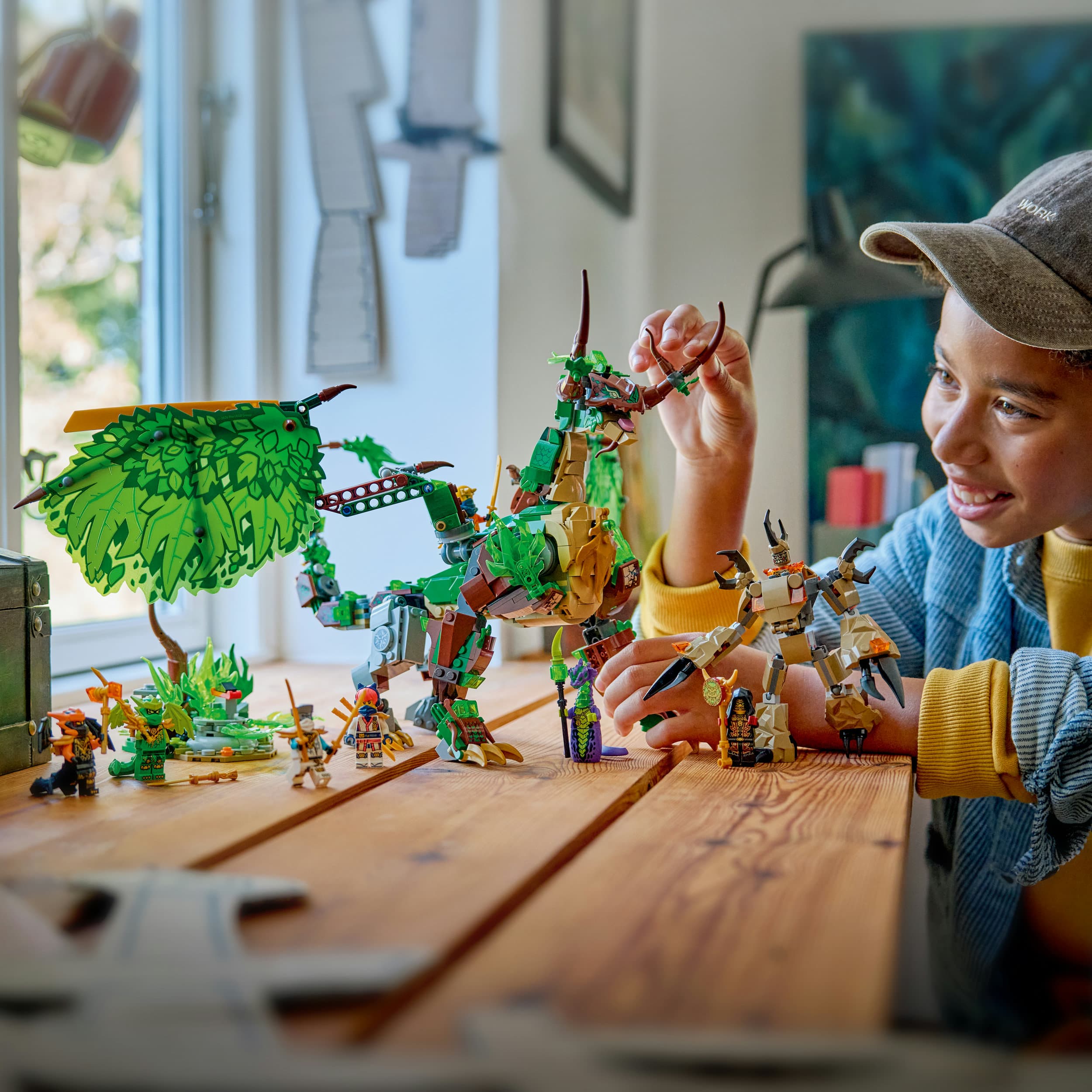 Lego Ninjago 71859 The Dragon of Life Figure Ninja Toy for Ages 9 & Up ...