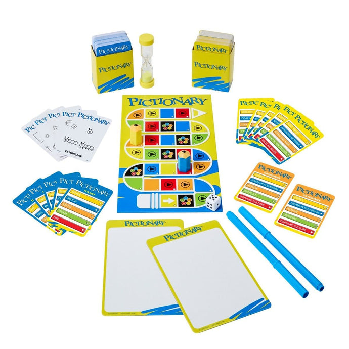 Pictionary Drawing Board Game for 2 Teams of Players Ages 8 and Up ...