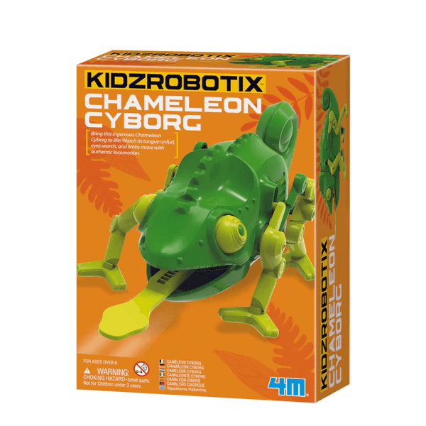 4M KidzRobotix Build a Chameleon Cyborg Robot Kit for Ages 8 and Up ...