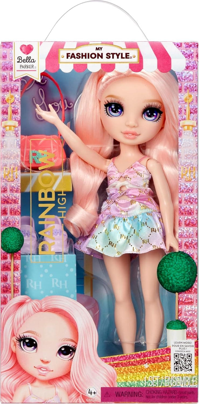 Rainbow High My Fashion Style Doll Bella 28cm Fashion Doll for Ages 4 ...