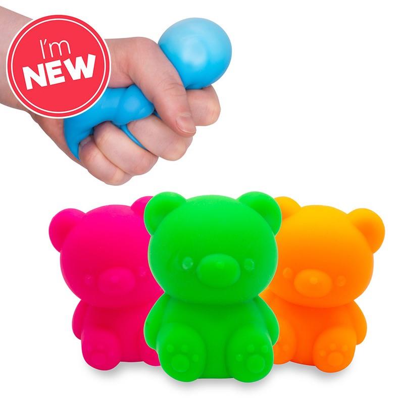 Squishy Neon Scented Bear Sensory Toy in Assorted Colours – Curious Minds